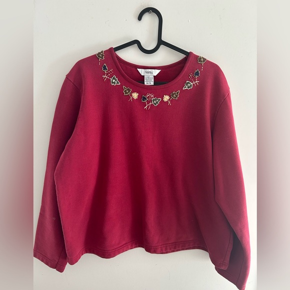 Northern Reflections | Tops | Northern Reflections Dark Red Leaves ...